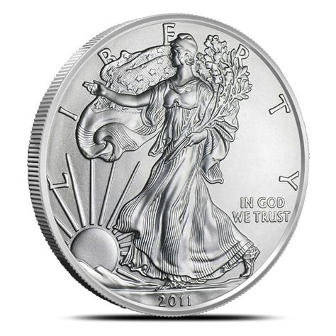 Amerykański Orzeł 2011 1 uncja srebra 13578495699 Allegro pl