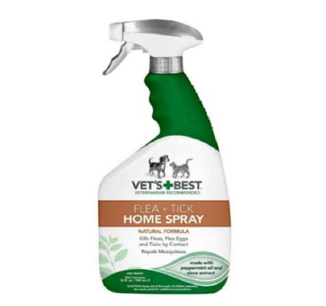 Vet S Best Flea And Tick Home Spray Dongs Cats Natural Pet Health