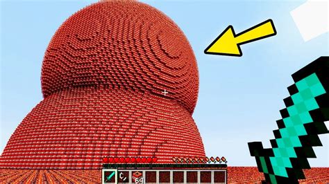 I Destroyed My Minecraft World With TNT Watch The Epic Fallout