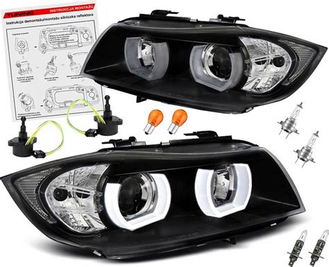 Lampa Przednia Bmw E90 Lci 08 12 Lampy Reflektory Led Ringi 3D H7 CTS