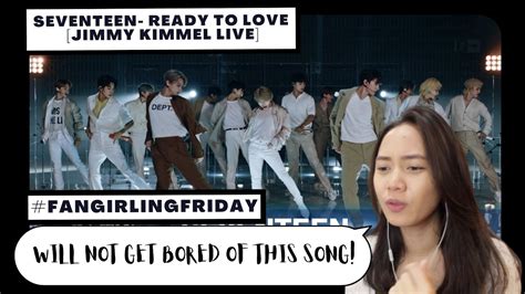 Retired Dancer Reacts To SEVENTEEN READY TO LOVE JIMMY KIMMEL LIVE