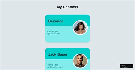 React Props Practice Forked Codesandbox