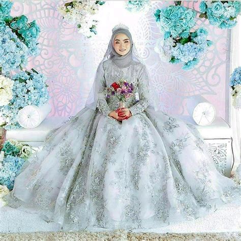 Design Gaun Pengantin Muslimah Termewah 9fdy 20 Model Baju Pengantin