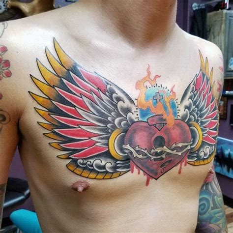 Tatuajes De Alas En El Pecho Qu Simbolizan