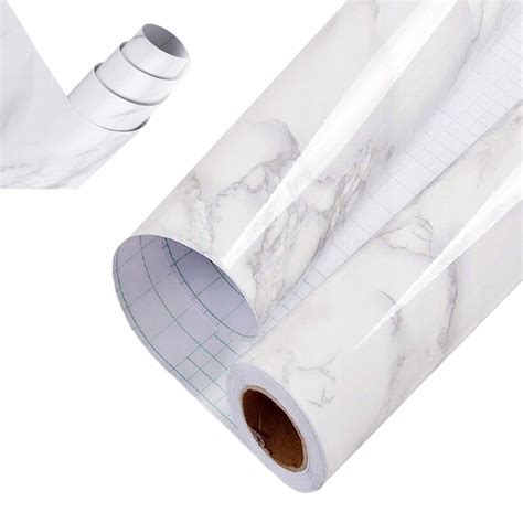 FOLIA SAMOPRZYLEPNA MARMUROWA TAPETA NA BLATY PAPIER PRZYLEPNY DO