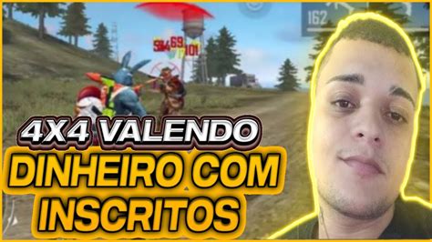 LIVE FF FREE FIRE AO VIVOJOGANDO INSCRITOS4X4 INSCRITOS