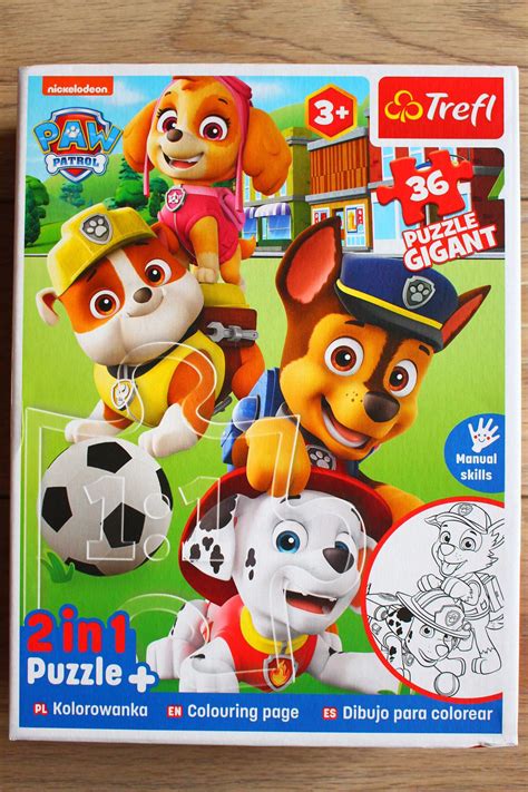 Puzzle Gigant 3 TREFL Psi Patrol układanka kolorowanka Kłodzko OLX pl