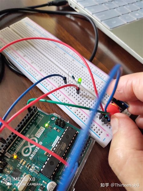 mind arduino实验02 用按钮控制led 知乎