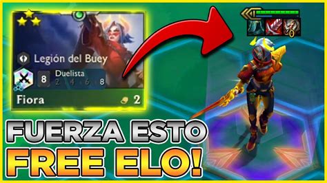 NUEVA FIORA CARRY Esta SUPER ROTA En TFT SET 8 5 YouTube
