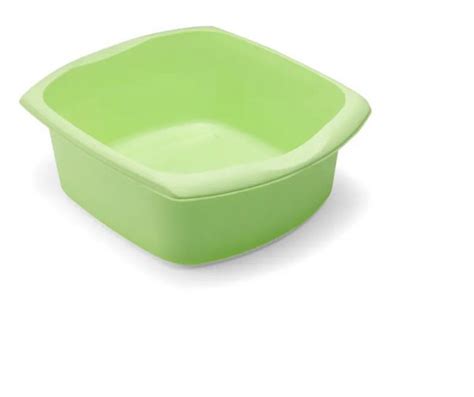 Addis Rectangular Washing Up Bowl Mint Large L