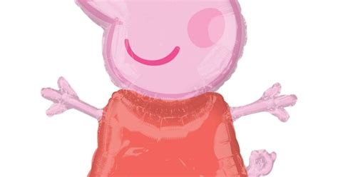 Palloncini Mylar Peppa Pig Supershape 32 Pollici