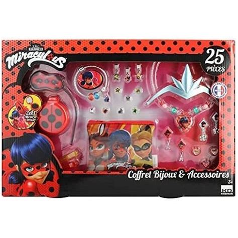 KD FASHION KID FASHION MIRACULOUS NOUVEAU COFFRET BIJOUX 20 PIÈCES T2