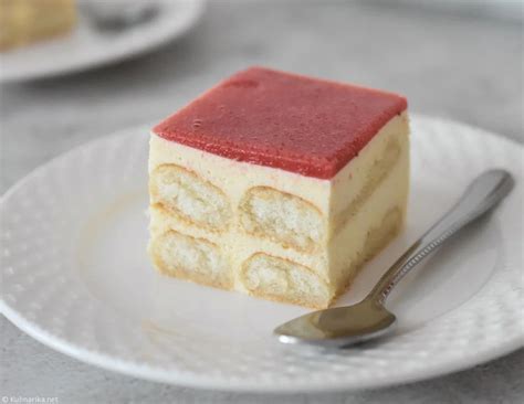 Recept Vanilijeve Kocke Z Jagodami Brez Peke Kulinarika Net