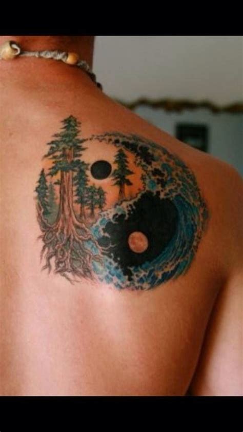 Yin Yang Sleeve Tattoos