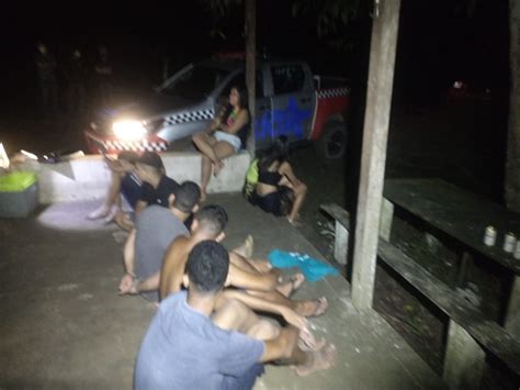 Oito pessoas flagradas em festa clandestina no Eixo Forte em Santarém