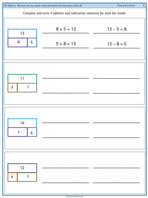 year 1 solve one step problems that involve addition and subtraction using concrete objects