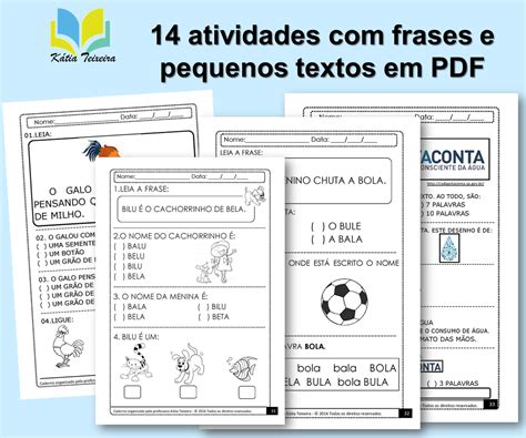 Atividades De Leitura E Interpreta O Para Ano Fundamental Portal Do