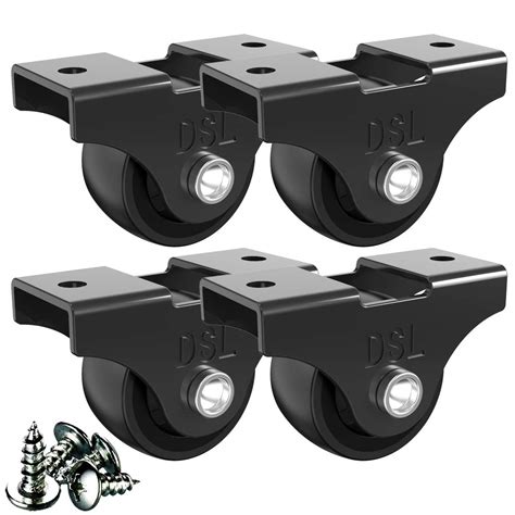 Buy Small Fixed Castor Wheels Trolley DSL 25mm Heavy Duty Caster