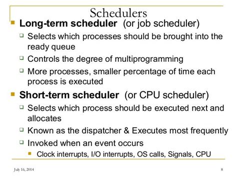 cpu scheduling os