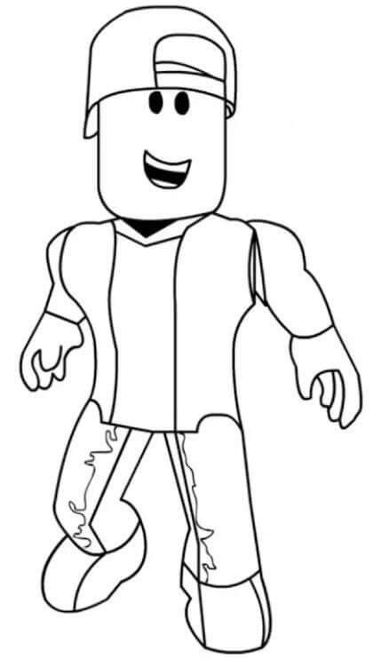 Dibujos De Personajes Roblox Para Colorear Vsun