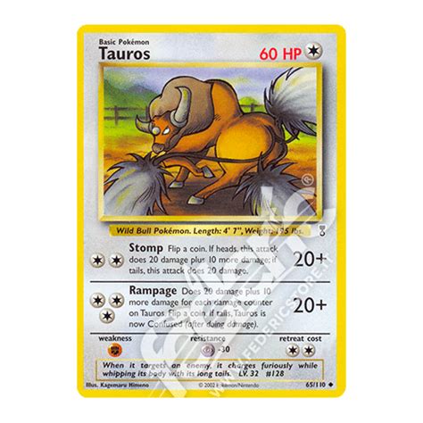 065 110 Tauros Non Comune ENG MINT Federicstore