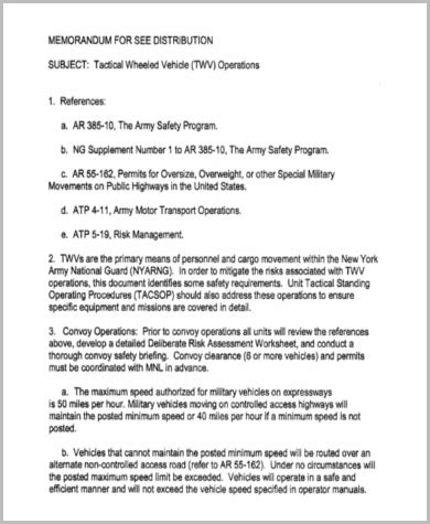 Army Deliberate Risk Assessment Examples