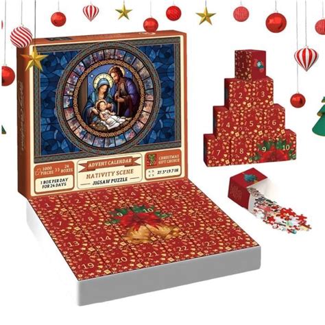Calendrier De L Avent 2023 Calendrier De Lavent Avec Puzzle 2023 De La