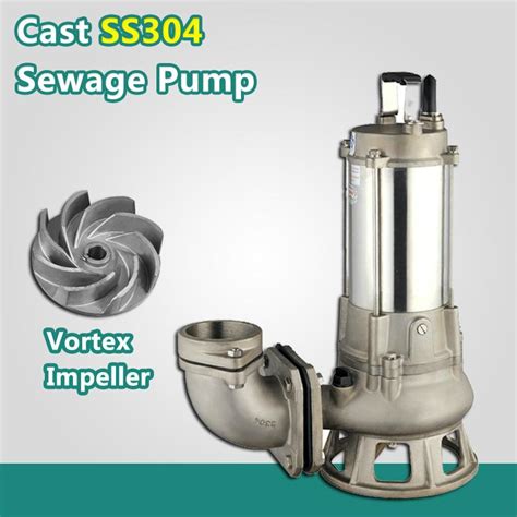 New Product Stainless Steel Submersible Sewage Water Pump With