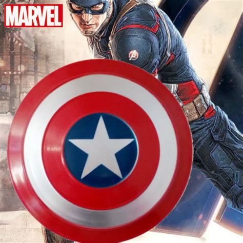 Disfraz De Los Vengadores De Marvel Escudo De Metal Completo Juguete