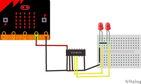 Micro Bit And A PCF8574 Expander Example Microbit Learning