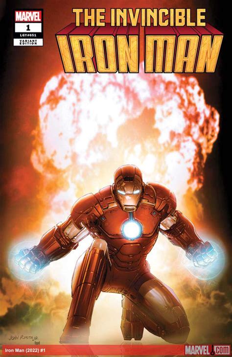 Invincible Iron Man Variant Comic Issues Marvel
