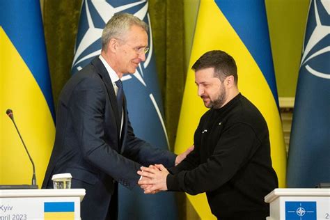 Stoltenberg In Kiew Ukraines Platz Ist In Der Nato Startseite