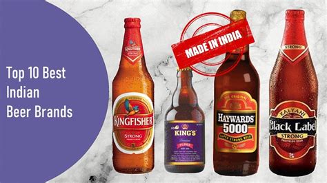 Indian Beer Brands