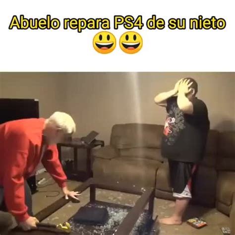 Abuelo Repara La PS4 De Su Nieto Meme Subido Por MENAVK Memedroid
