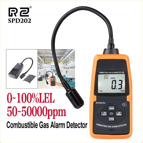 Analizador De Gas Rz Detector De Gas Combustible Sensor De Fugas De