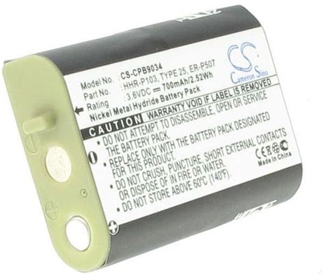 Batteri till Panasonic HHR P103 mfl Köp här Teknikdelar se