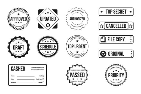 Company Stamp Design