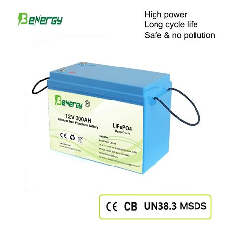 Batería de litio de ciclo profundo Lifepo4 12v 280ah para reemplazar el