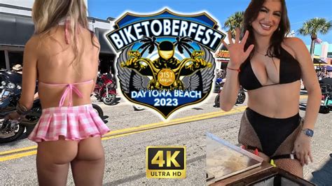 Good Times At Daytona Beach Biketoberfest Youtube