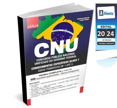 Apostila Cnu Concurso Nacional Unificado Conhecimentos