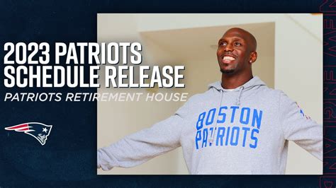2023 New England Patriots Schedule Release Devin McCourty Enters The