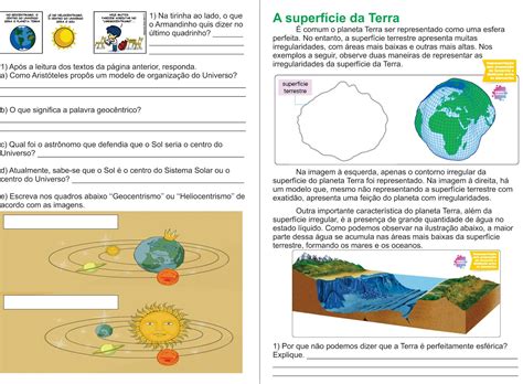 Atividade Sobre Rotação E Translação 5 Ano LIBRAIN