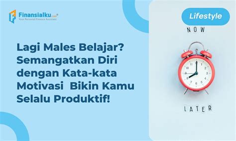 Kata Motivasi Belajar