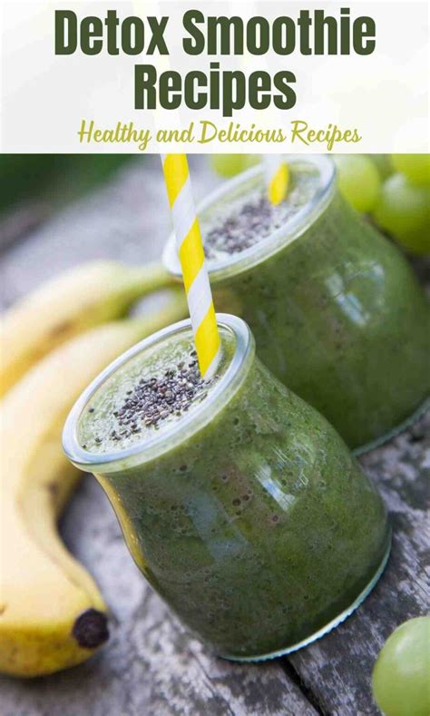 Detox Smoothie Recipes Healthy And Delicious Recipes