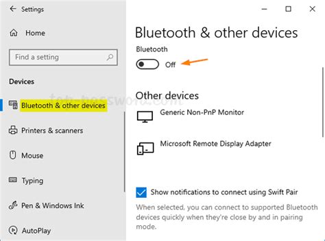 How To Turn On Bluetooth Windows Windows Bluetooth