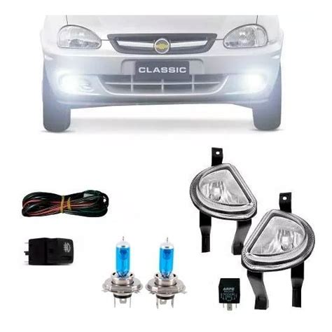 Kit Farol De Milha Corsa Classic Hatch 00 A 10 Super Branca Mercado Livre