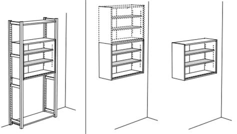 IKEA IVAR Cabinet With Sliding Doors Instruction Manual