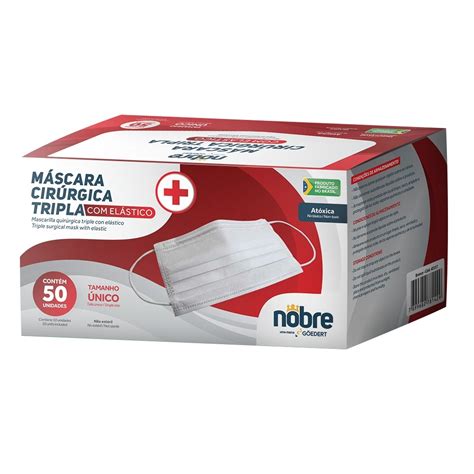 Mascara Cirurgica Tripla Elastico