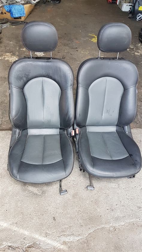 MERCEDES CLK W209 KOMPLET SIEDZEŃ SKÓRA 9640753782 oficjalne