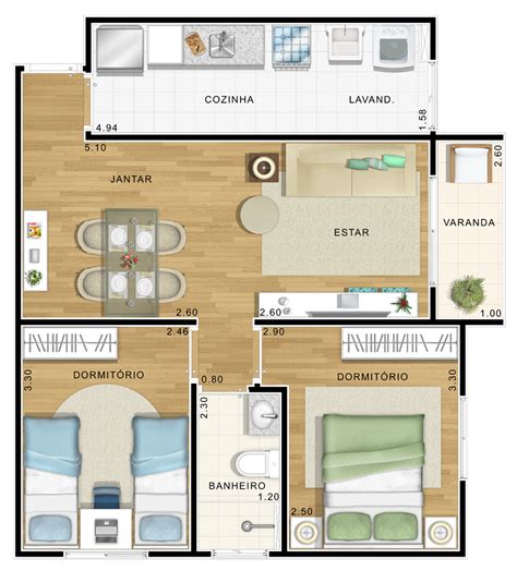 35 Modelos De Planta Baixa Para Minha Casa Minha Vida